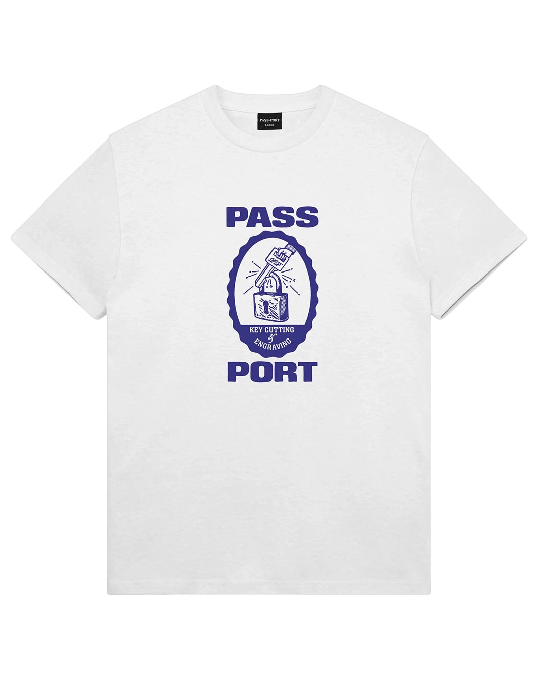 Pass~Port Hercu~Locks Tee - White – Wally