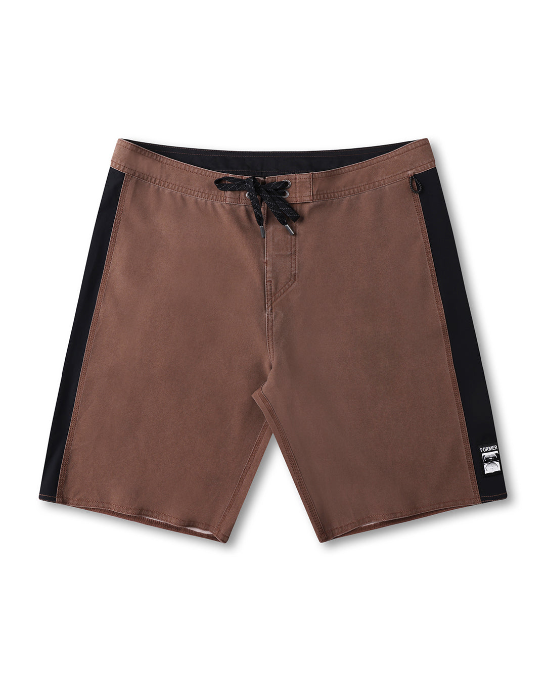 Former System 19" Shorts - Chocolate | Wally NZ