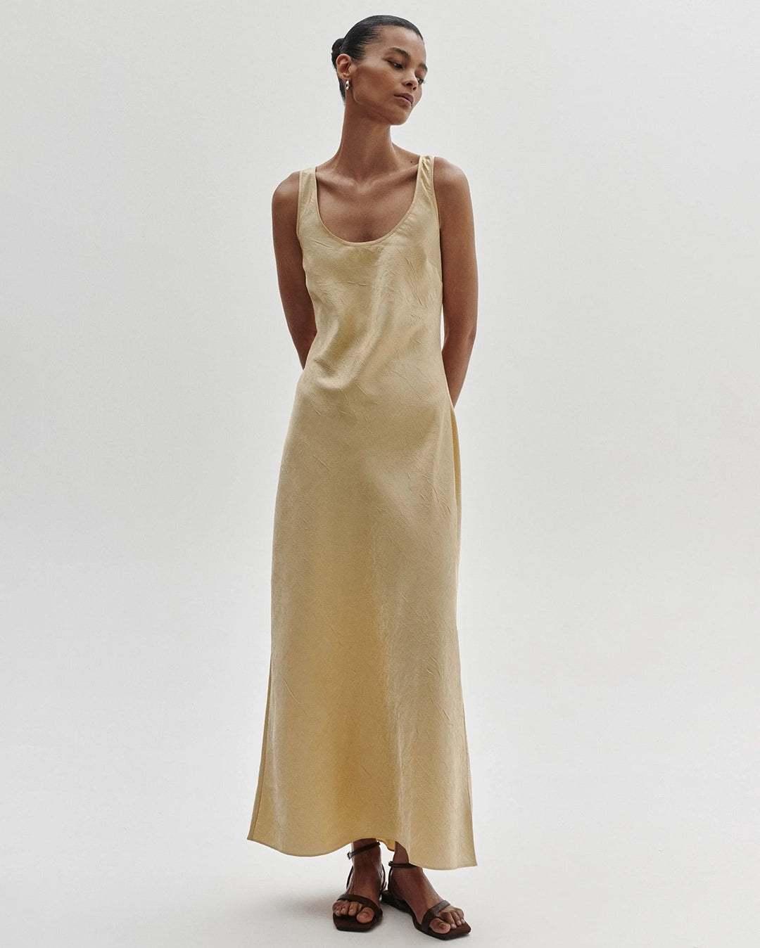 Nude Lucy Pandora Dress - Butter | Wally NZ