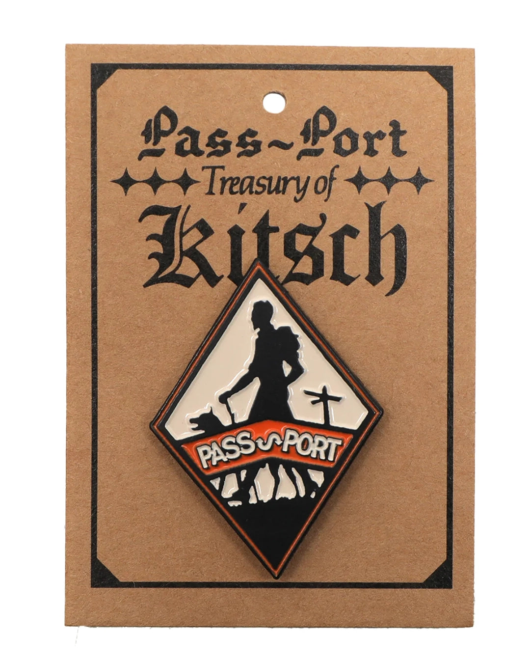 Pass-Port Wanderer Pin - Black/Multi | Wally NZ