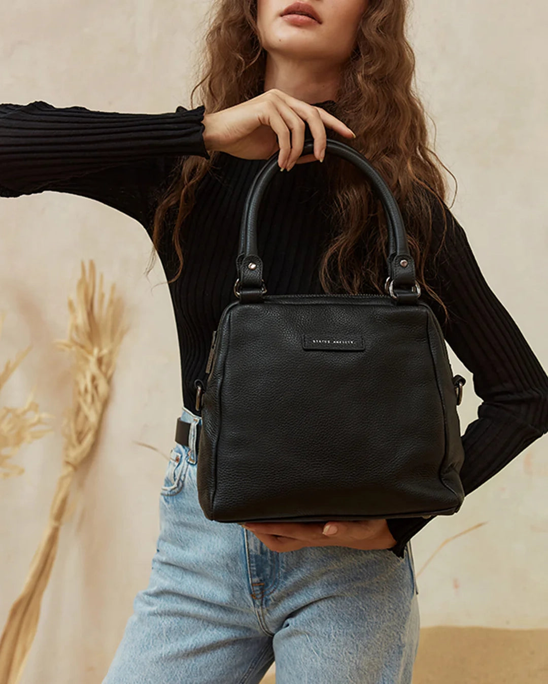 Status Anxiety Last Mountains Bag - Black | Wally NZ